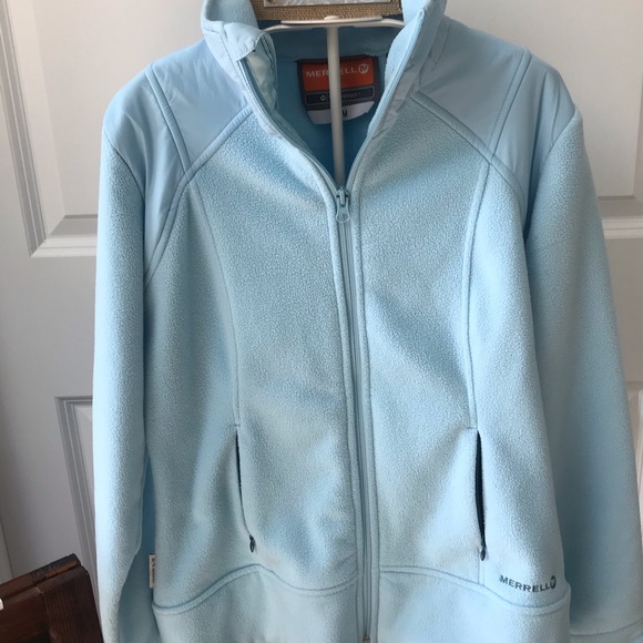 Merrell | Jackets & Coats | Merrell Womens Zip Front Fleece Med | Poshmark